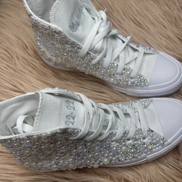 Blinged Converse - Etsy