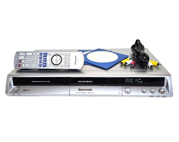 Panasonic DVD Recorder With Remote, Blank Discs, DMR-ES15 - Tested ...
