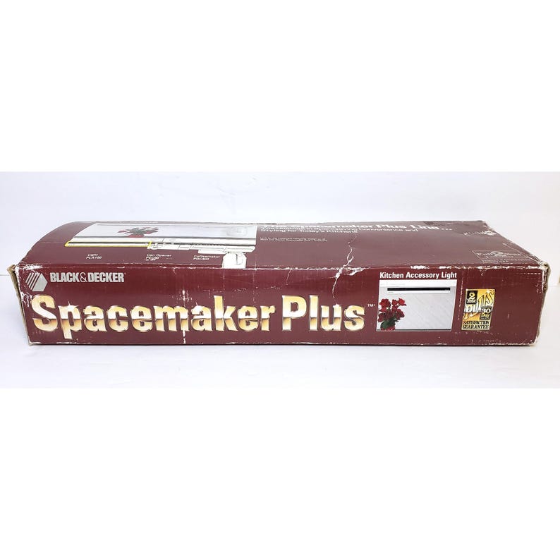 Black & Decker Spacemaker Plus Under-cabinet Light PLA100, Fluorescent - Vintage 1988 - Etsy