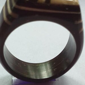 Coconut Shell Rings Handmade Natural Ring - Etsy