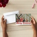 Nostalgic Retro-themed Christmas Photo Card Canva Template - Digital ...