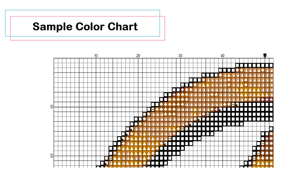 Borderlands Logo color Cross Stitch Pattern Home Decor - Etsy