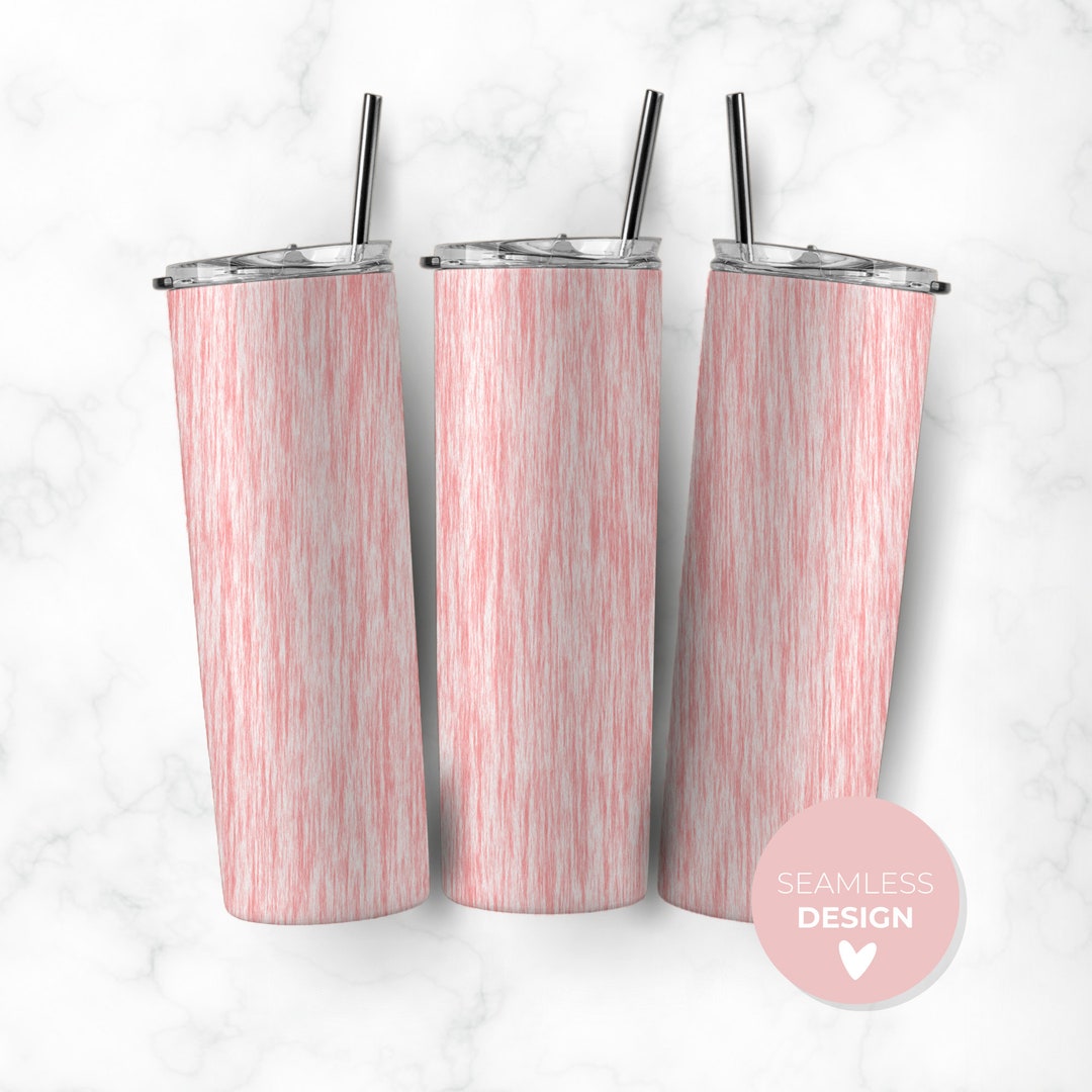 20oz Skinny Tumbler Wrap 30oz Skinny Tumbler Pattern Pink Cotton Fibers ...