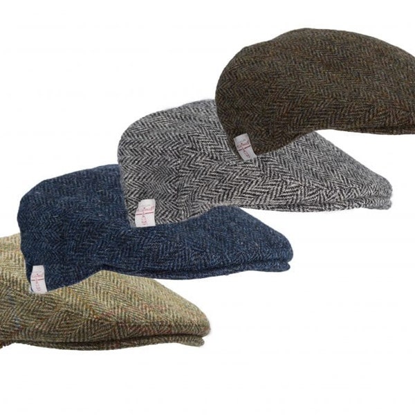 Harris Tweed Cap - Etsy UK