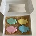 Fish Pastel Soap Four in a Box Pink, Blue, Yellow and Green, Tropical ...