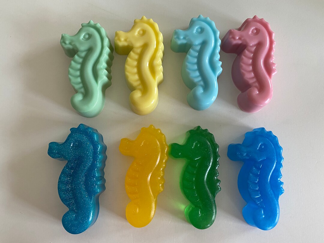 Seahorse Soap 8 Colors, Fish Soap, Tropical Soap, Animal Soap, Gift ...