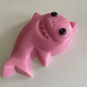 Shark (baby) Inspired Soap Yellow, Blue and Pink in Shea Butter Base ...