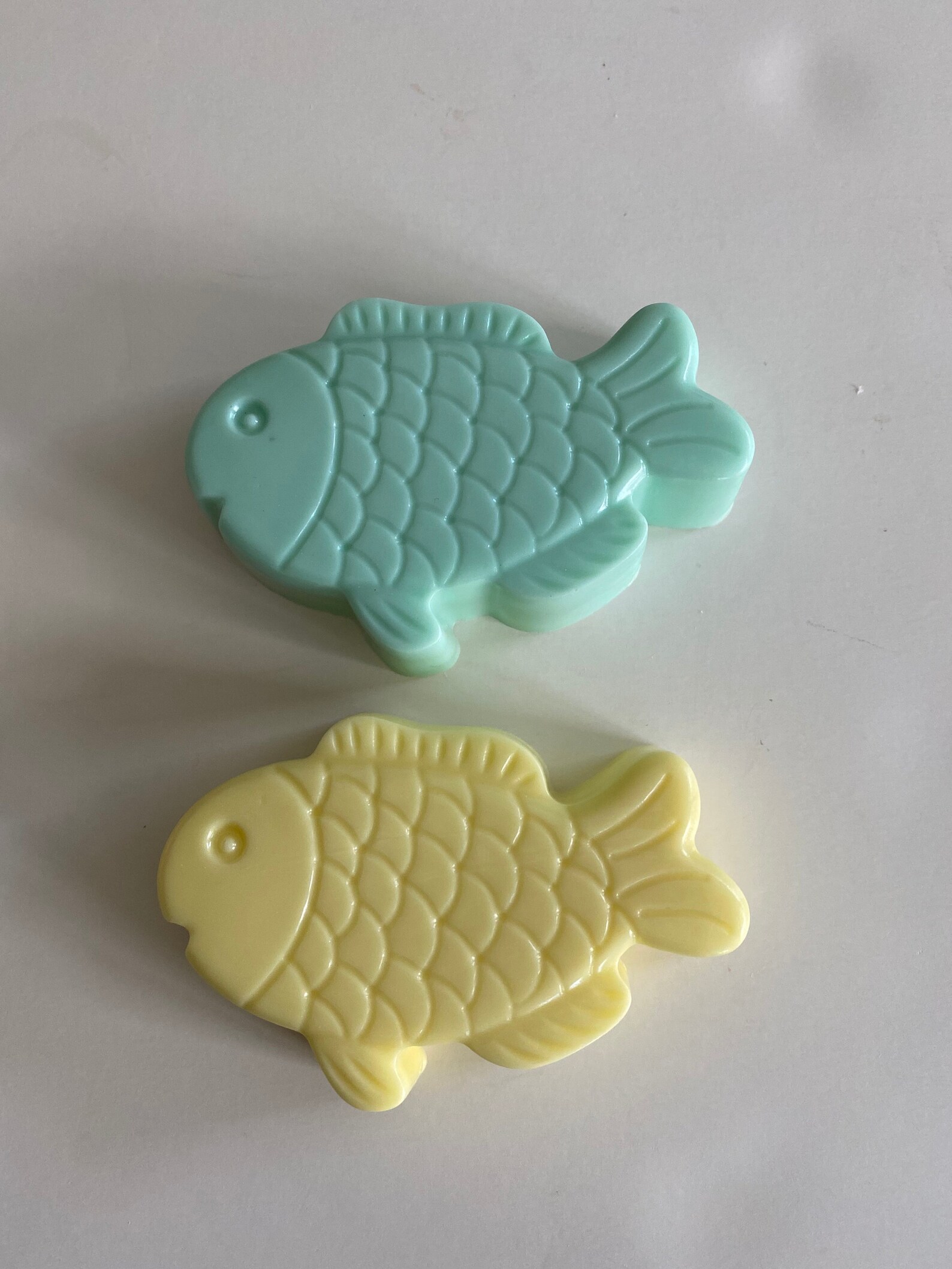 Fish Pastel Soap Four in a Box Pink, Blue, Yellow and Green, Tropical ...