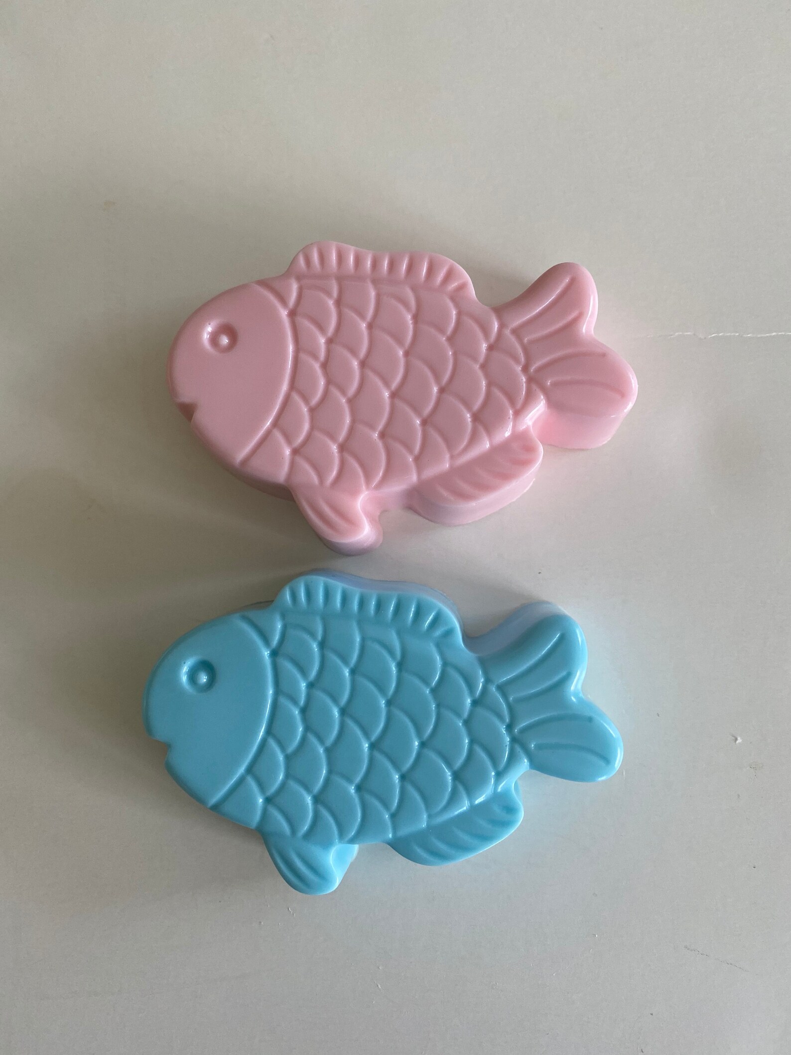 Fish Pastel Soap Four in a Box Pink, Blue, Yellow and Green, Tropical ...