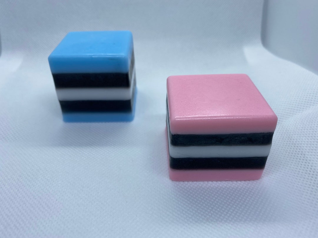 Licorice/all Sorts Looking Soap, Licorice Soap, Candy Soap, Layered ...