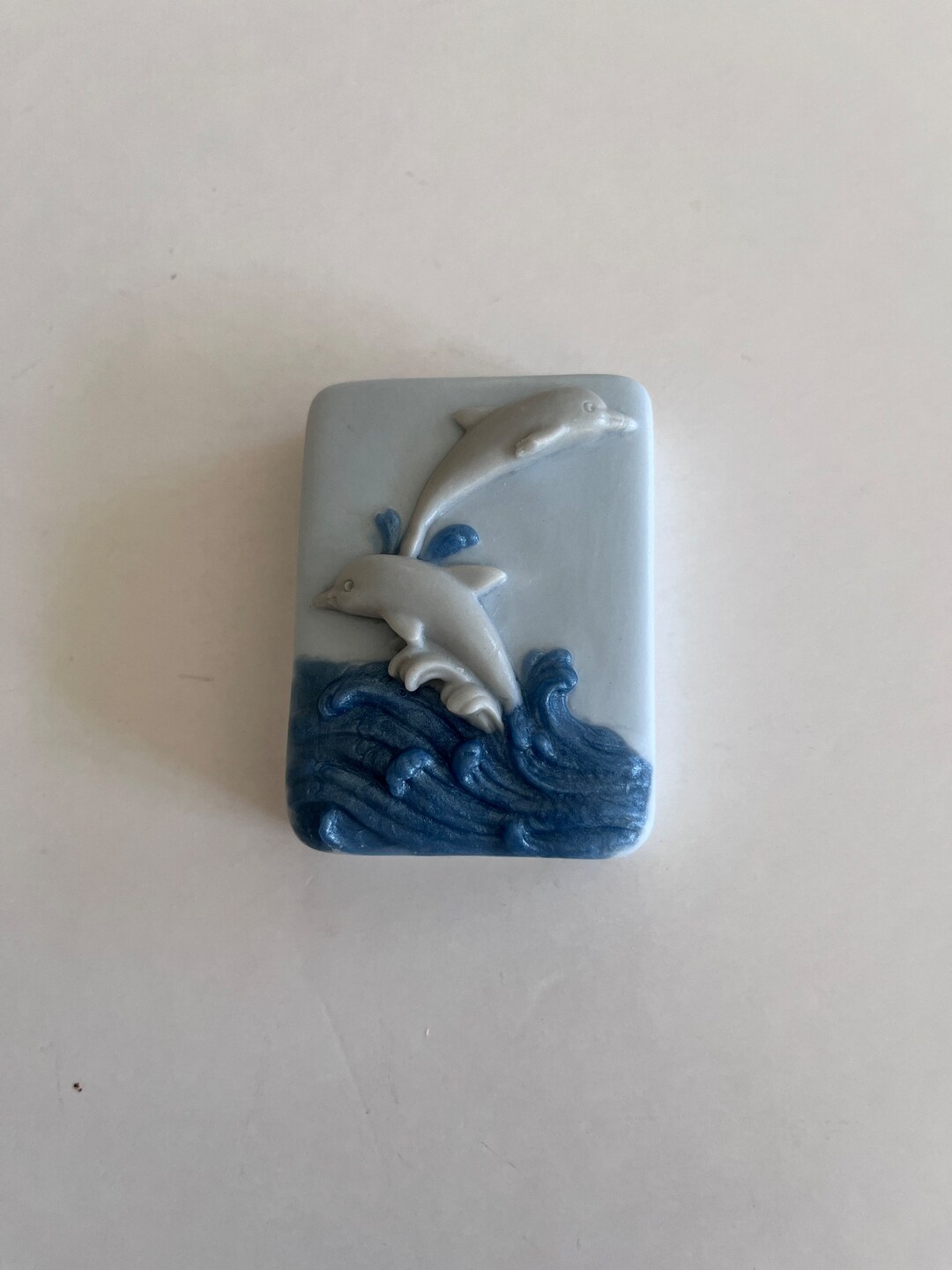 Dolphins/water Soap Bar, Fish Soap, Dolphin Soap, Tropical Soap, Beach ...