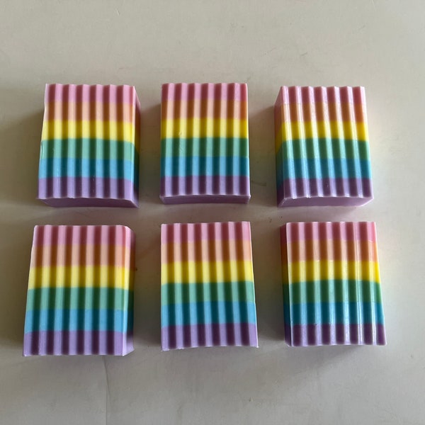 Rainbow Soap - Etsy