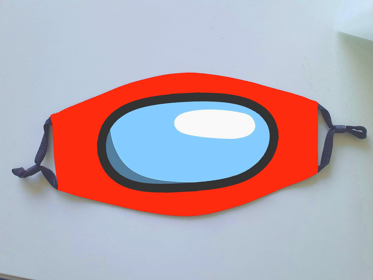 Among us face mask All colors available 3 layers Washable | Etsy