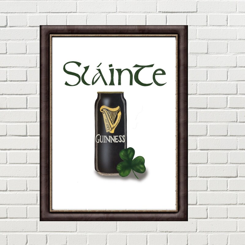Slainte Print - Etsy