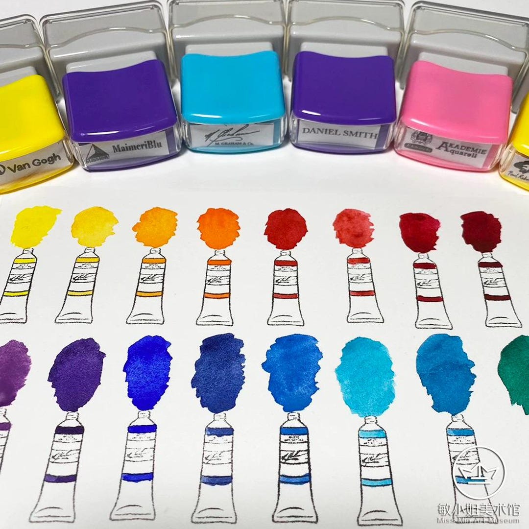 Watercolor Stamper, DIY Your Own Watercolor Chart - Etsy