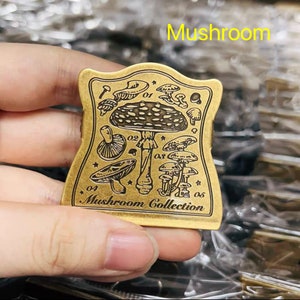 Notebook Brass Clips - Nature Collection - Etsy