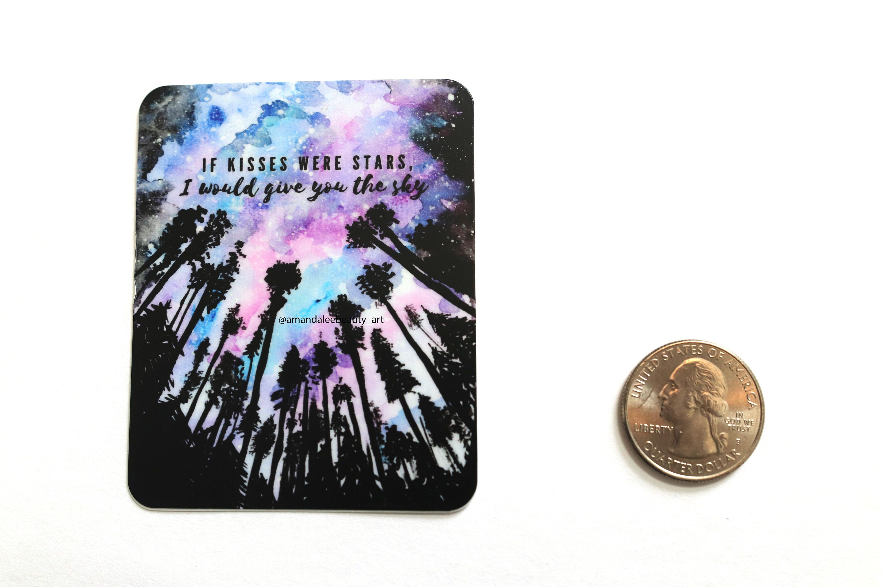 Wanderlust Sticker, Watercolor Sticker, Laptop Sticker, Laptop Decal ...