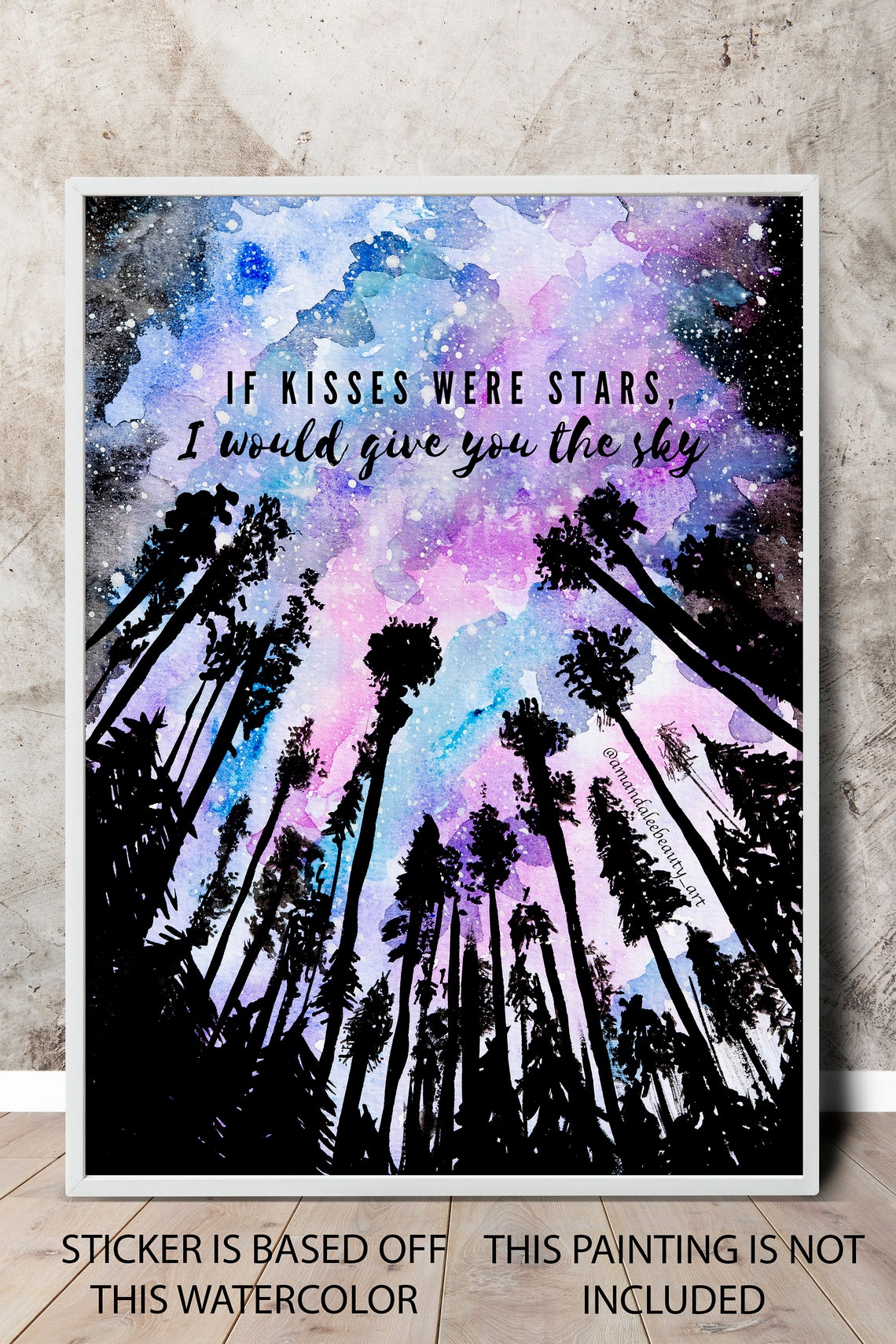 Wanderlust Sticker, Watercolor Sticker, Laptop Sticker, Laptop Decal ...