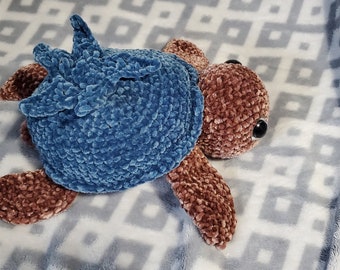 Crochet Blueberry Turtle - Etsy