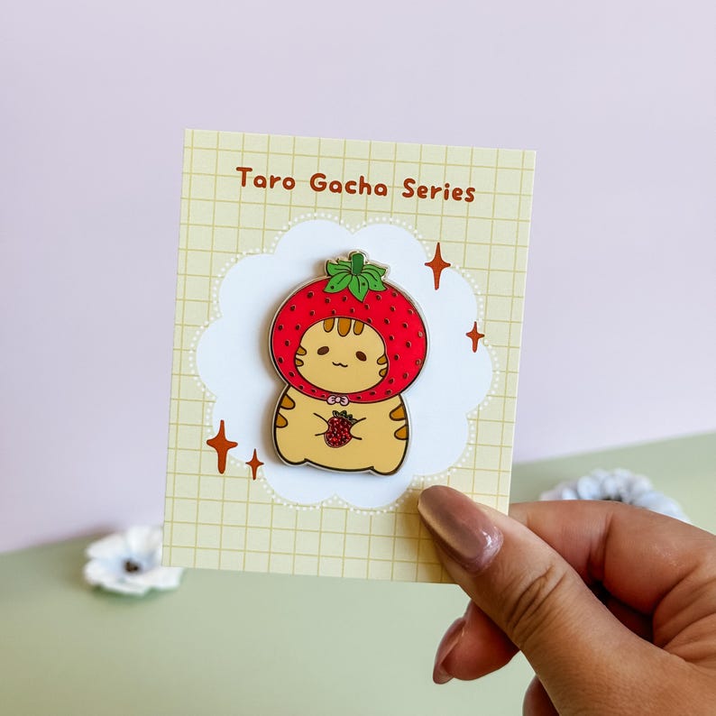 Taro the Cat Gacha Enamel Pin Blind Bags, Gacha Pins - Etsy