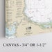 CUSTOM Nautical Map / Chart - Printed on Canvas, Acrylic, or Metal ...