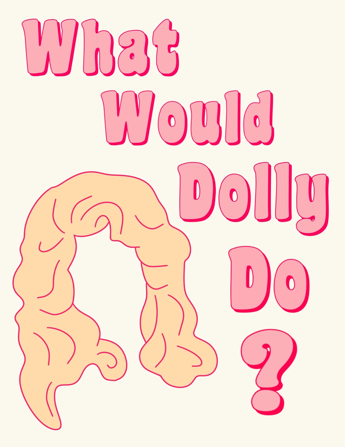 Dolly Parton Print Quote, Wall Art Quotes, Colorful Prints, Typography ...