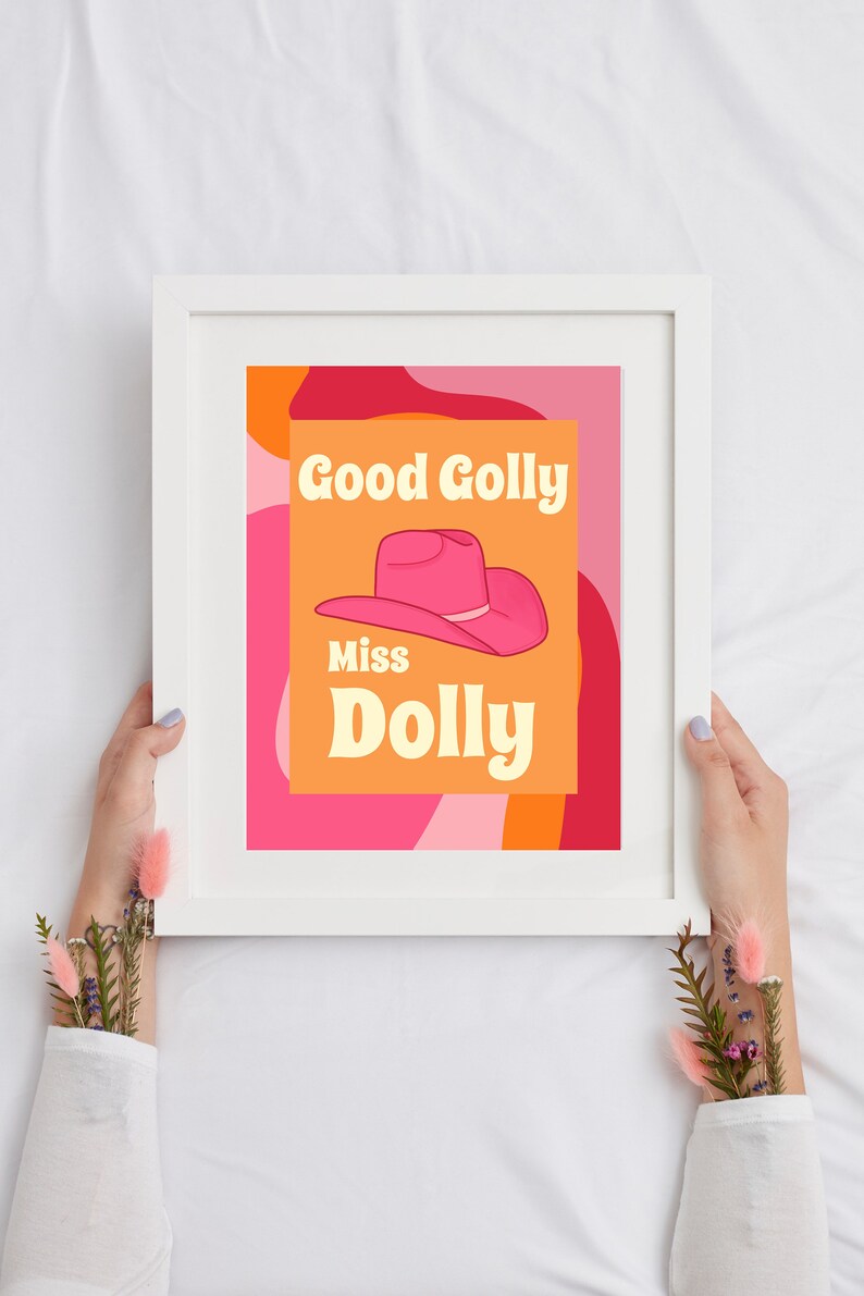 Dolly Parton Print Quote, Wall Art Quotes, Colorful Prints, Typography ...