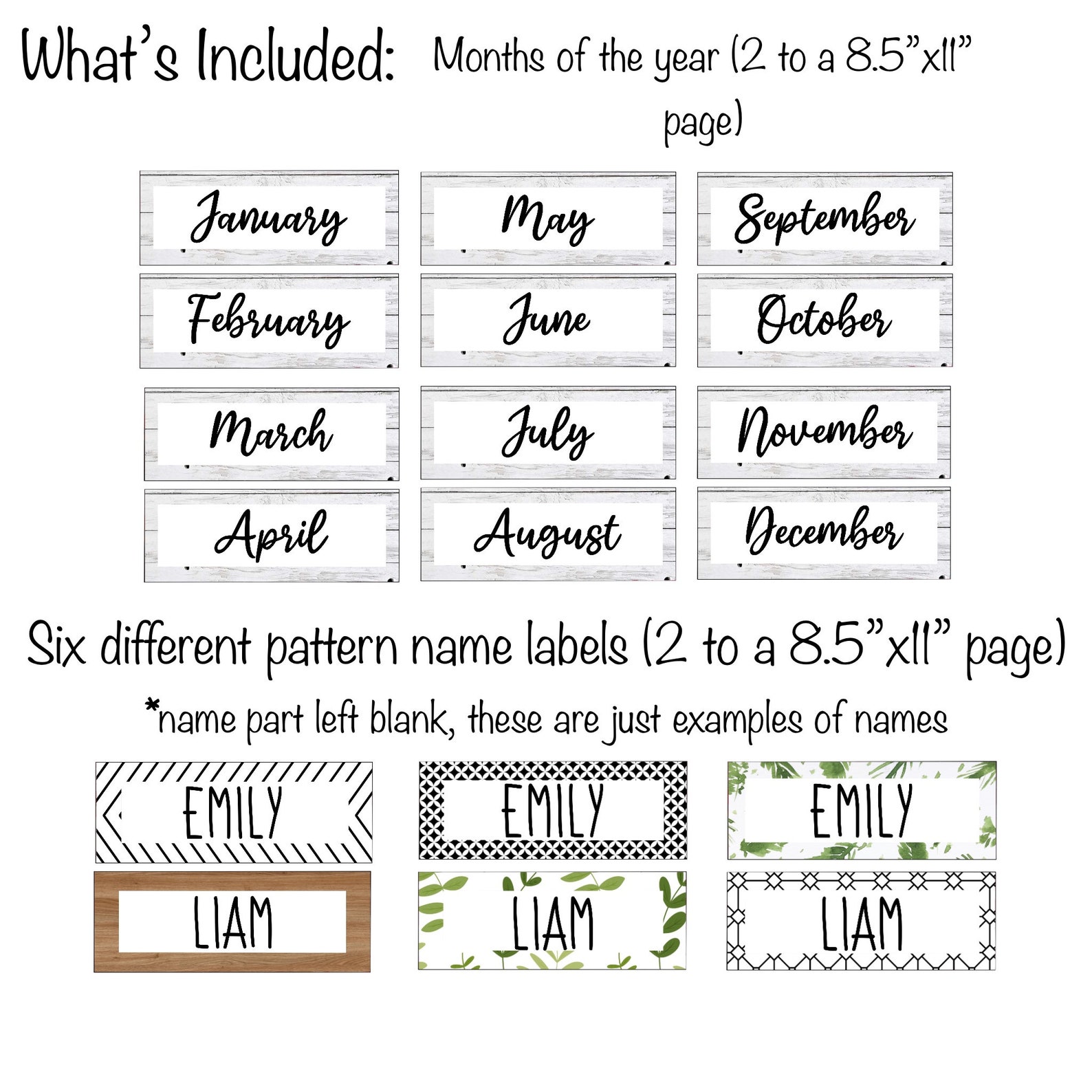 Modern Farmhouse Classroom Decor Bundle Farmhouse Classroom - Etsy