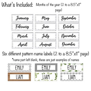 Modern Farmhouse Classroom Decor Bundle | Farmhouse Classroom | Easy ...