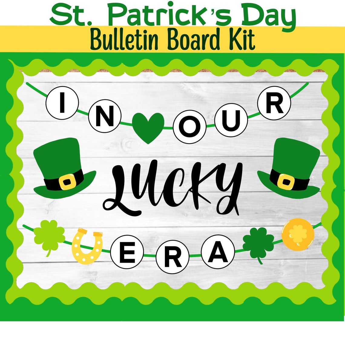 Swiftie St Patrick’s Day Bulletin Board Kit | Lucky Charms Bulletin ...