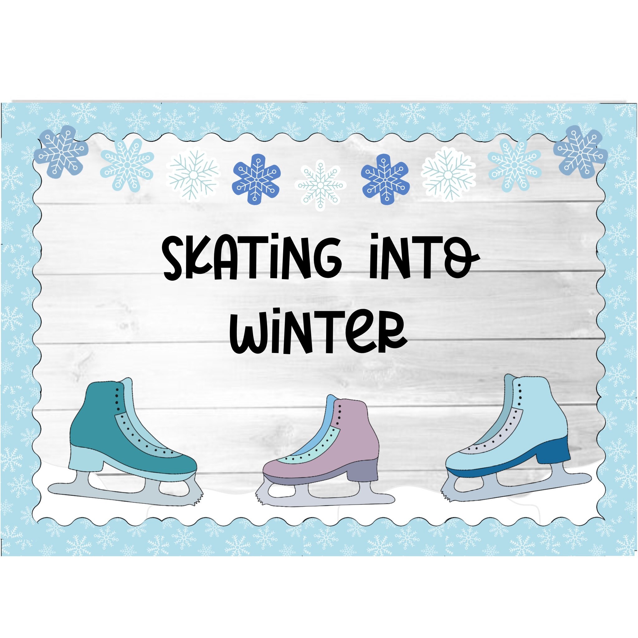 New Year Bulletin Board Kit | Back to School | Winter Bulletin Board ...