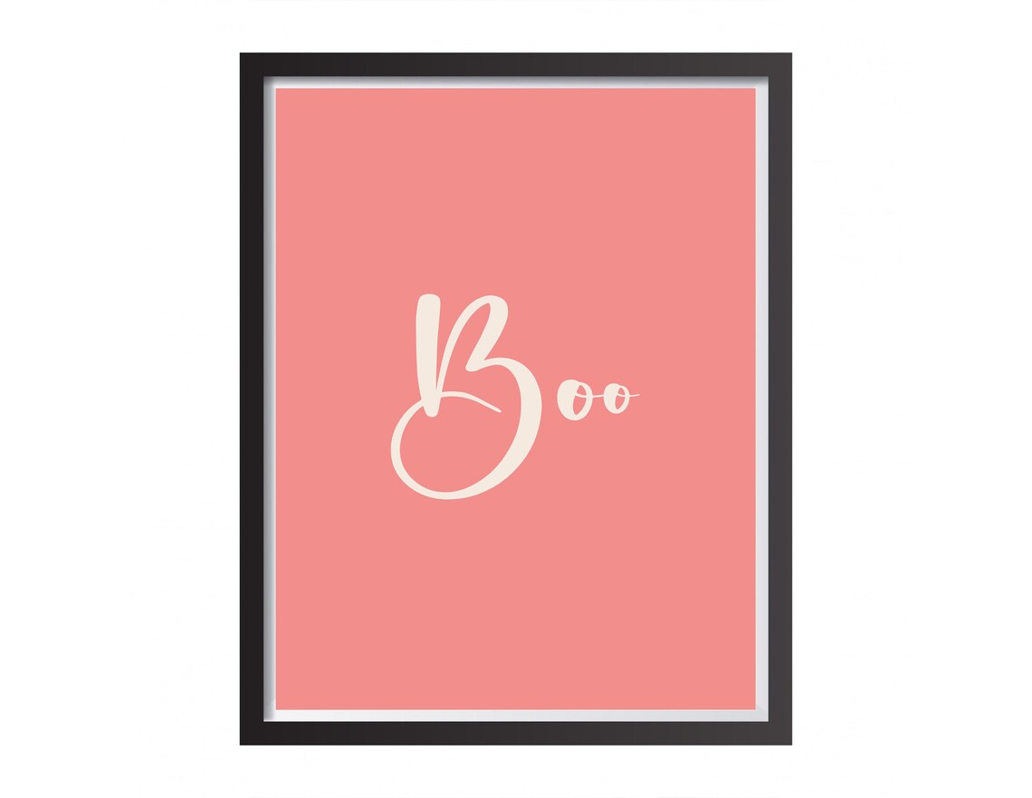 Boho Retro Halloween Decor Set of 6 Posters, Halloween Printables, Cute ...