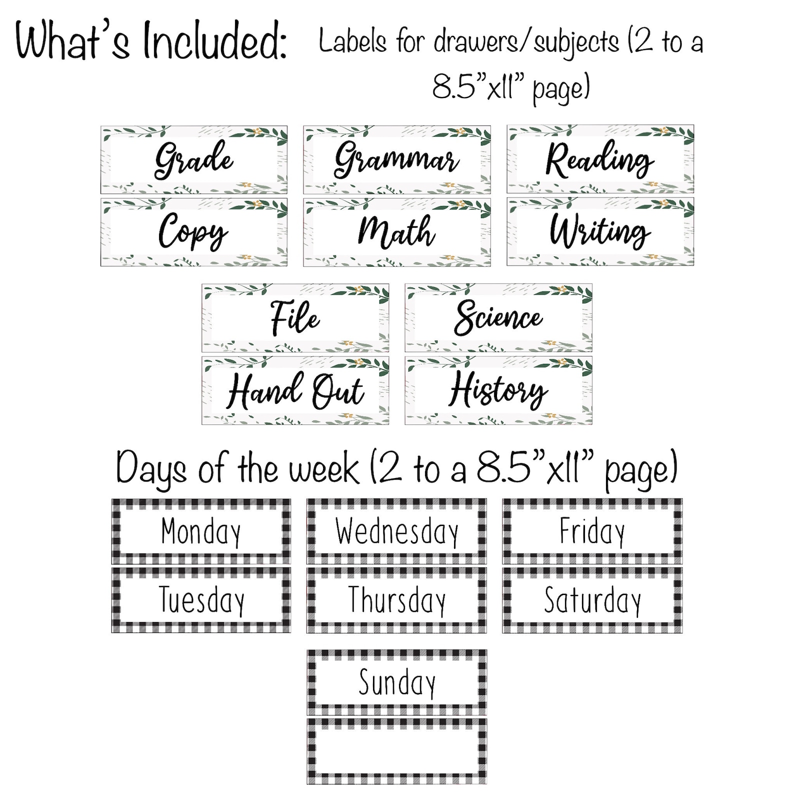 Modern Farmhouse Classroom Decor Bundle Farmhouse Classroom - Etsy