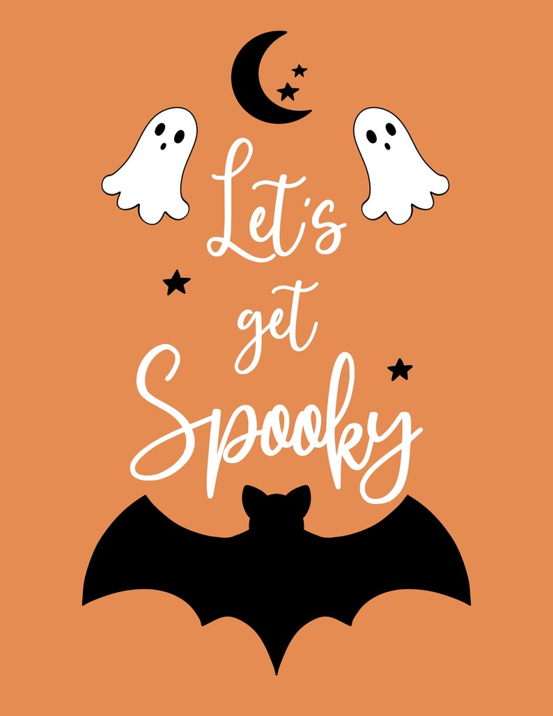 Pastel Retro Halloween Bulletin Board Kit Bundle Boho Easy - Etsy