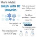 Chilling With My Snowmies | Snowmen | Snowflakes | Winter Bulletin ...