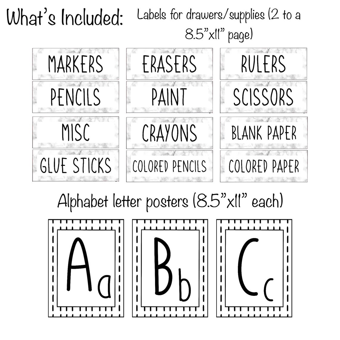 Modern Farmhouse Classroom Decor Bundle Farmhouse Classroom - Etsy