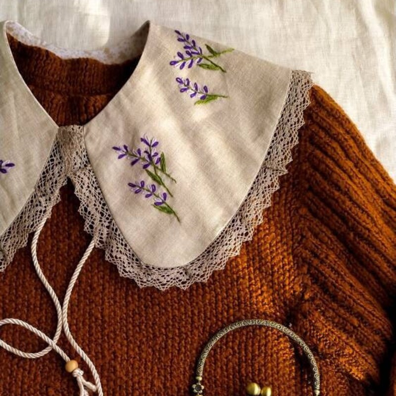 Collar Embroidery - Etsy