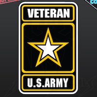 Personalized Name US Army Veteran Metal Sign, Custom Military Metal Art ...
