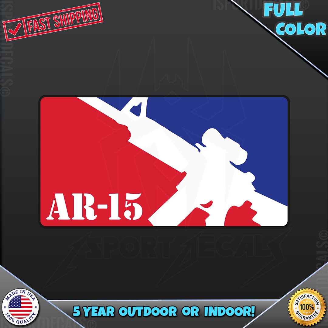 AR15 Assault Rifle 2nd Amendment Gun Vinyl Decal Sticker 239 - Etsy