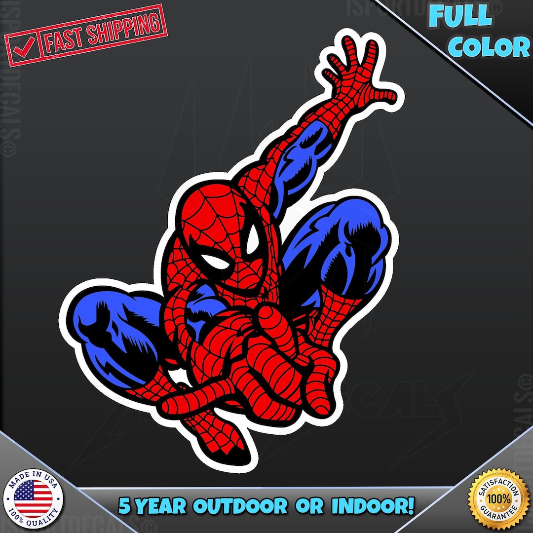 Spiderman Parody Vinyl Decal Sticker: Car, Laptop, Wall Decor 162 - Etsy