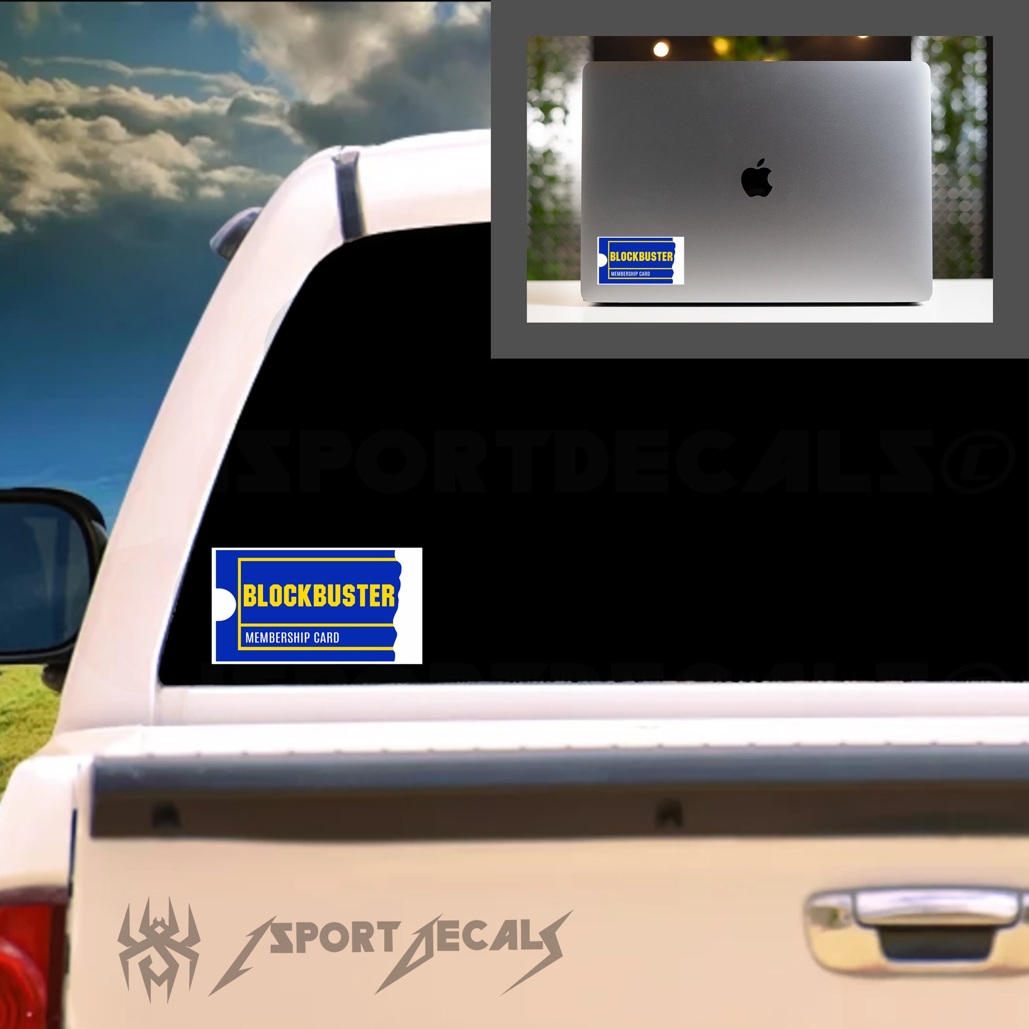 Retro 80s 90s Blockbuster Membership Card Video Store 169 - Etsy