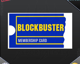 Blockbuster Card - Etsy