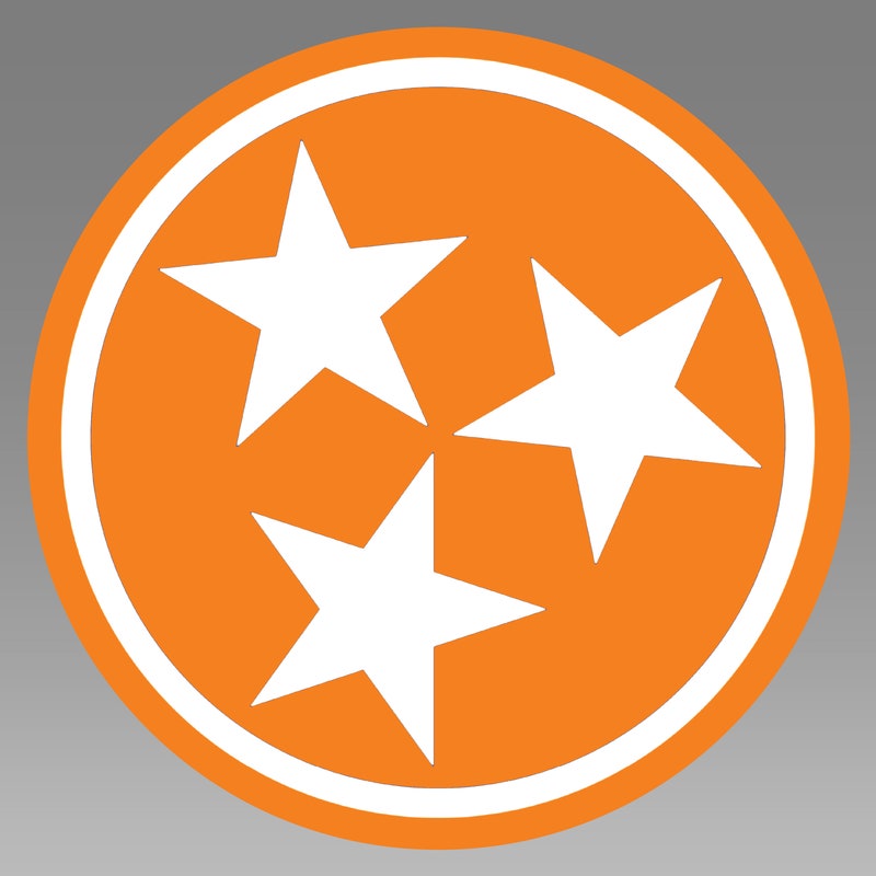 Tennessee Logo Decal - Etsy