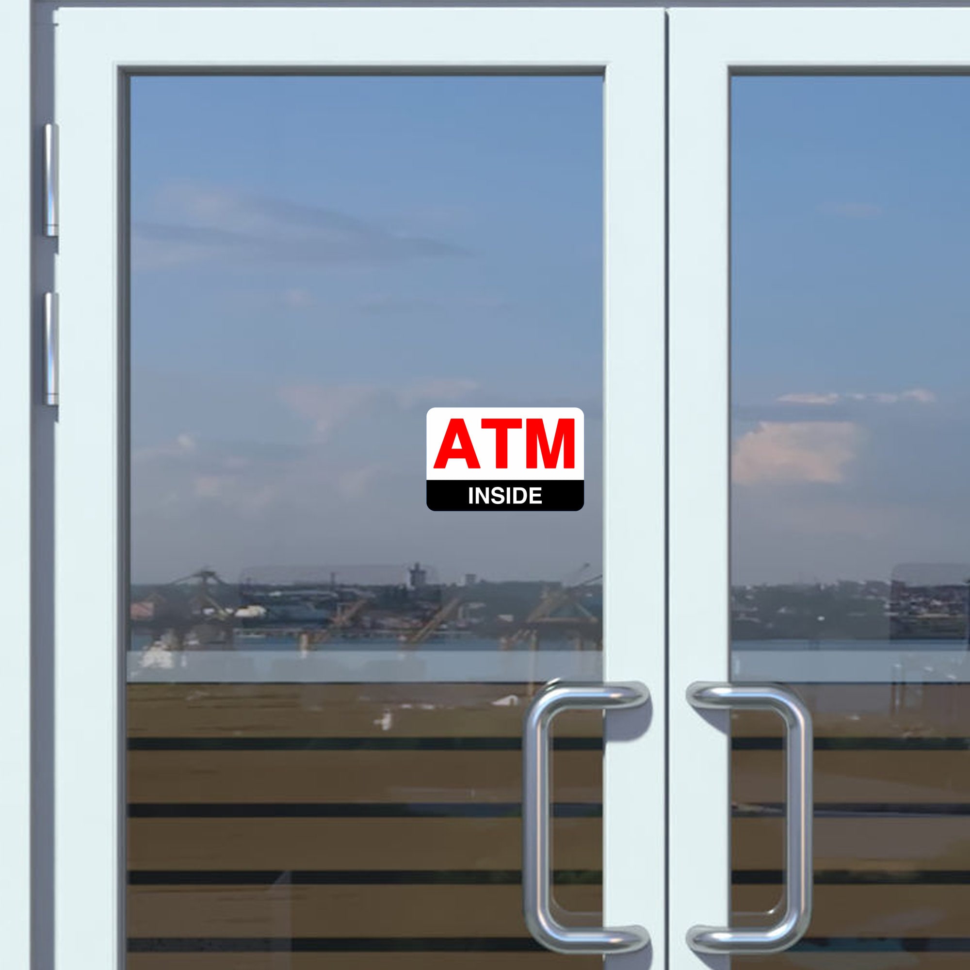 ATM INSIDE Store Business Door Window Wall Vinyl Decal Sticker 200 - Etsy