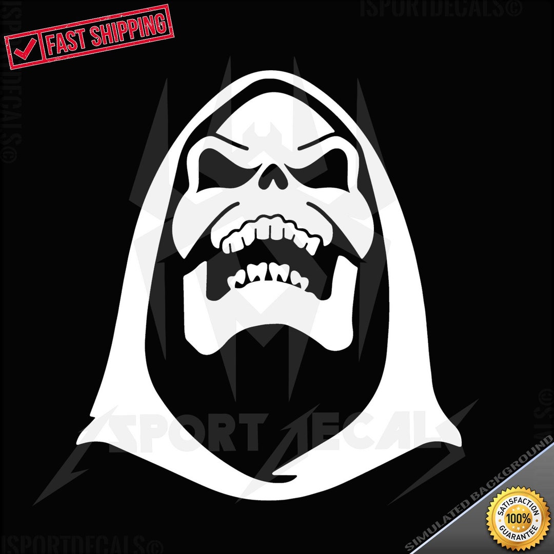 Skeletor Inspired Face He-man 80s Cartoon High Detail - Etsy Australia