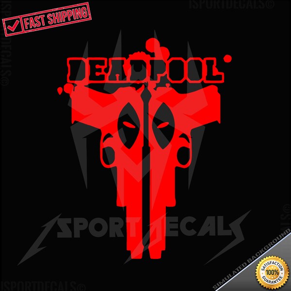 Deadpool Car Wrap - Etsy
