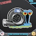 Turbo Snail Decal Turbocharged Car Decal Snail Boost Decal Vinyl ...