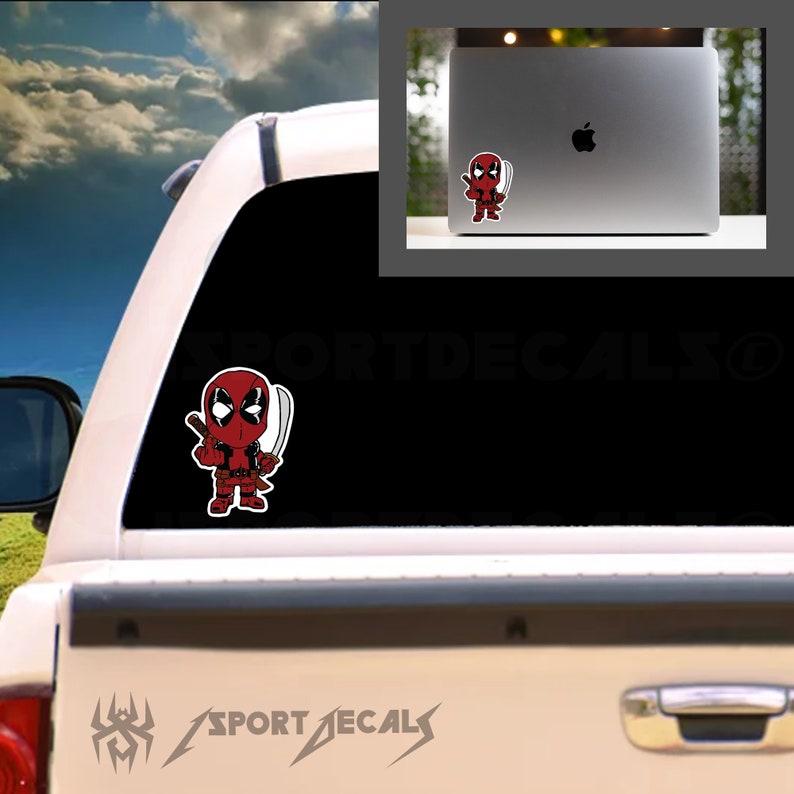 DEADPOOL Inspired Middle Finger Flipping Bird Funny 150 - Etsy