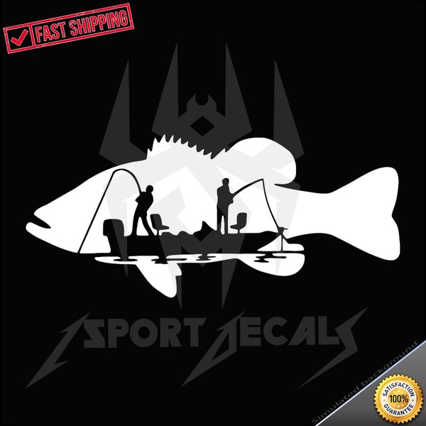Angler Decal - Etsy
