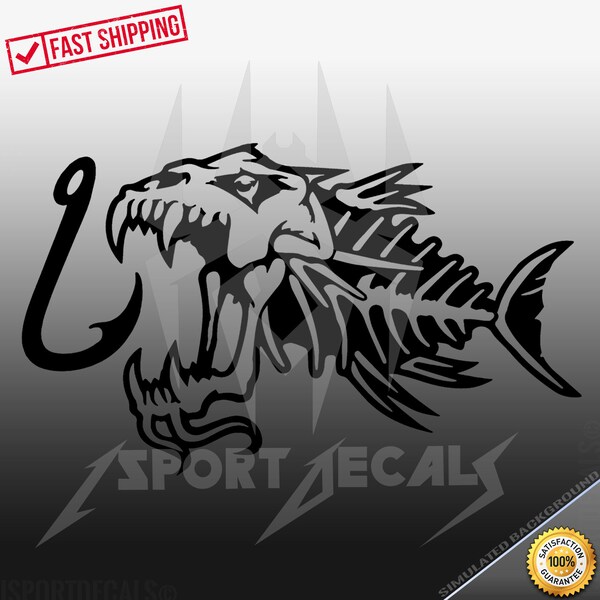 Fishing Truck Decal - Etsy